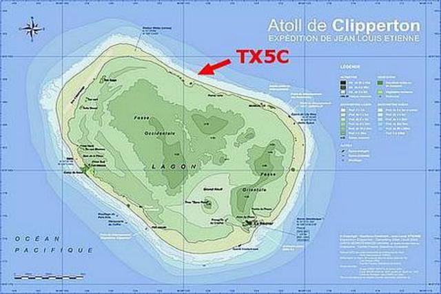 Activités – TX5C Clipperton 2008 - ARP 75